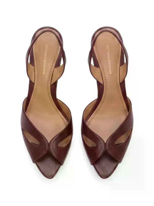 Victoria Beckham Harlow Mask Heeled Sandals