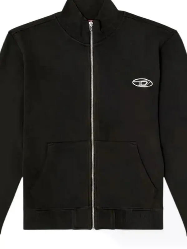 DIESEL® Oval D Zip-up Sweater