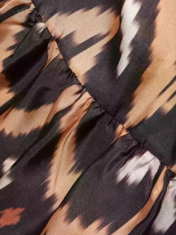 Zimmermann Aster Silk Midi Skirt