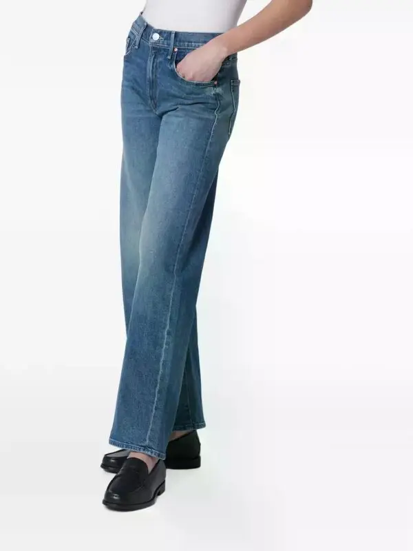 MOTHER Lasso Sneak Mid-rise Jeans