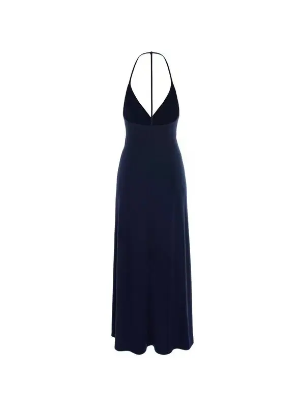 CUANNA Halterneck Ruched Dress