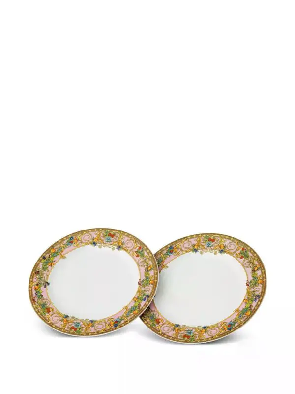 ROSENTHAL X Versace 2026 30 Years Le Jardin De Versace Dinner Plates - White