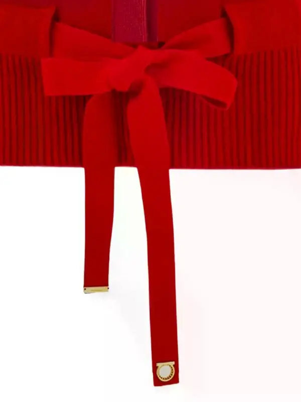 FERRAGAMO Belted Cashmere Cardigan