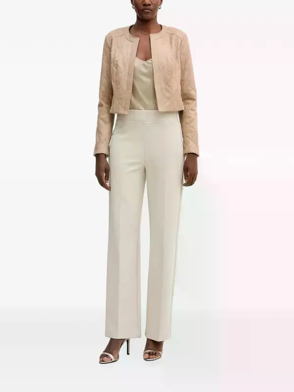 Joseph Ribkoff Quilted Stud-embellished Jacket