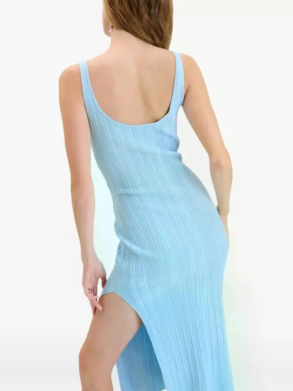 Ph5 Ayla Reversible Ribbed-knit Midi Dress