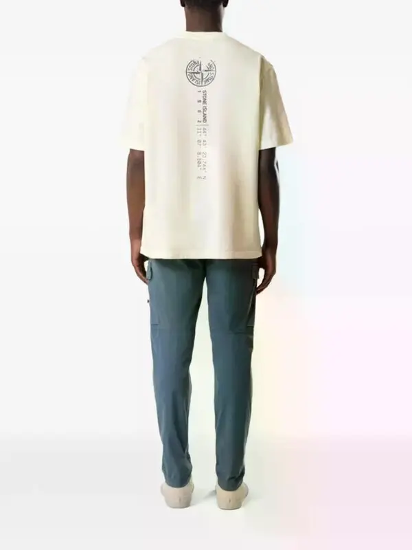Stone Island Logo-print T-shirt - Neutrals