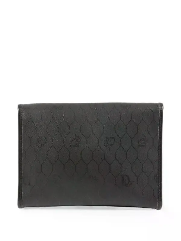 Dior 1980s Logo-print Clutch Bag