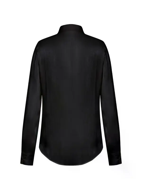 DONDUP Satin-finish Long-sleeve Shirt
