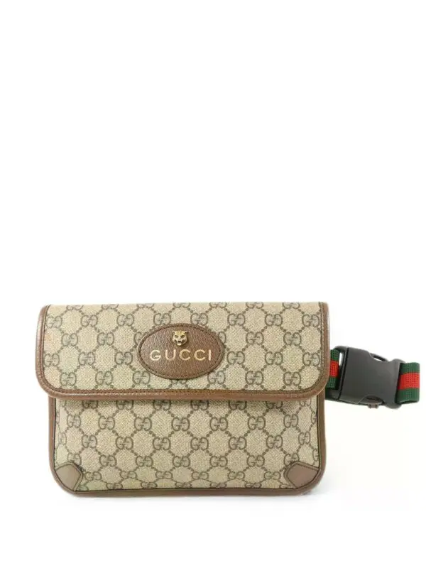 Gucci Neo Vintage Gg Supreme Belt Bag - Neutrals