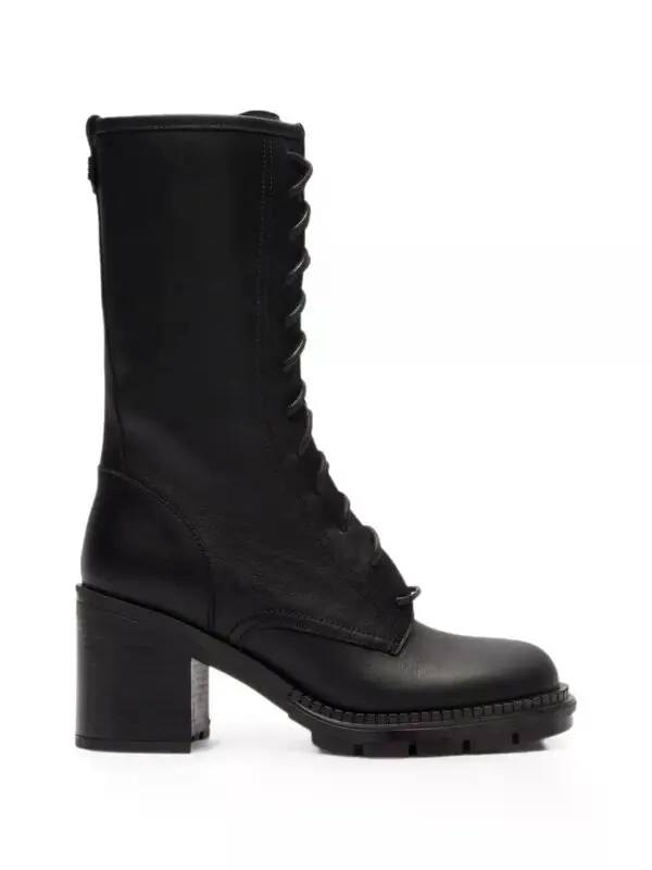 Casadei Concept Symphony Lace-up Combat Boots