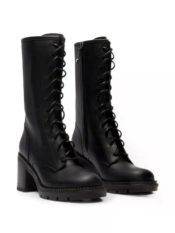 Casadei Concept Symphony Lace-up Combat Boots