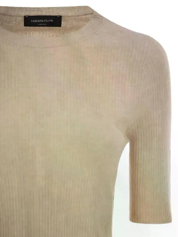 Fabiana Filippi Ribbed Knit T-shirt