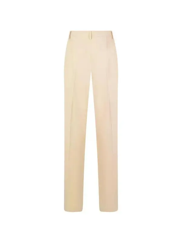 Alberta Ferretti High-waisted Pleated Trousers