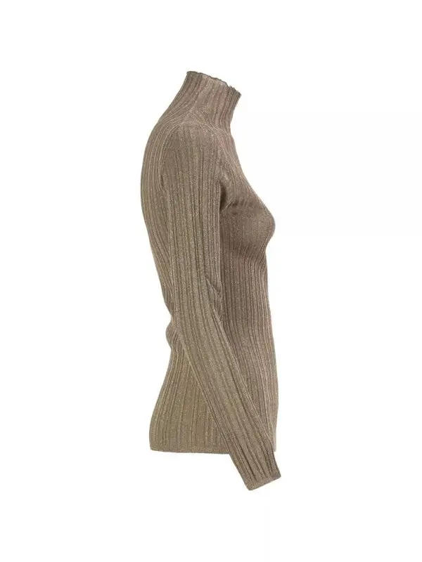 Fabiana Filippi Fine-knit Turtle-neck Top