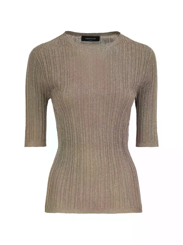 Fabiana Filippi Ribbed Knit T-shirt