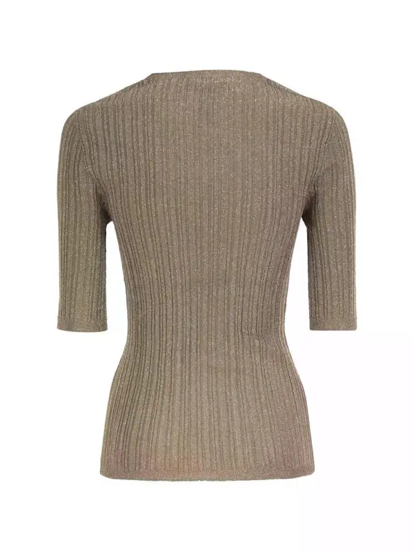 Fabiana Filippi Ribbed Knit T-shirt