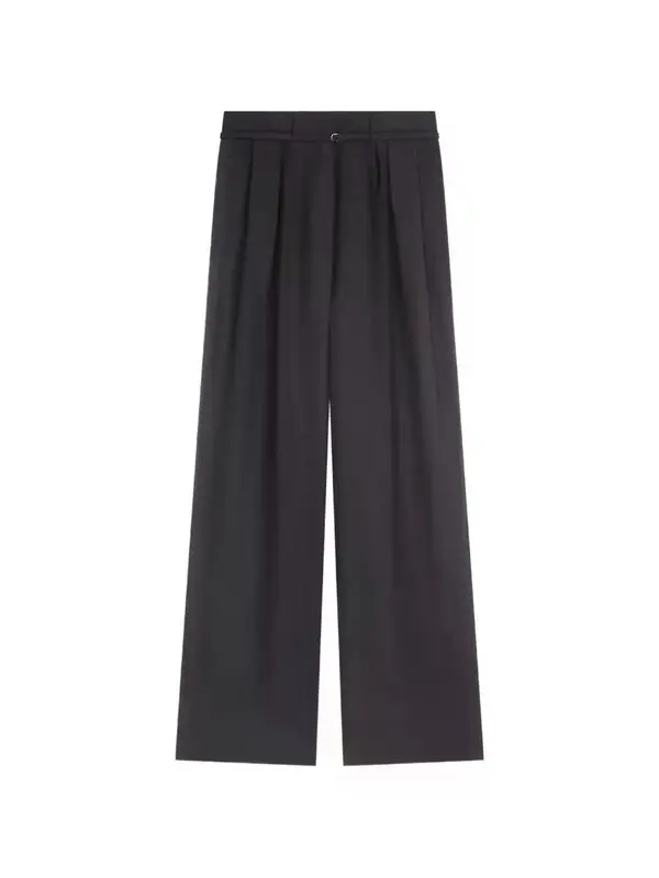 Dries Van Noten Belted Pleated Trousers