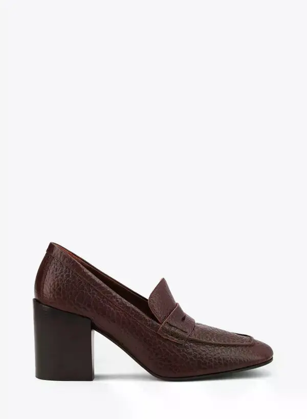 Dries Van Noten Heeled Leather Loafers