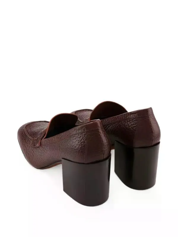Dries Van Noten Heeled Leather Loafers