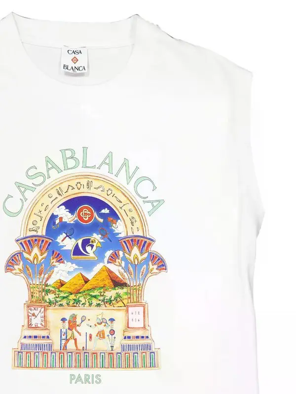 Casablanca Graphic-print Tank Top