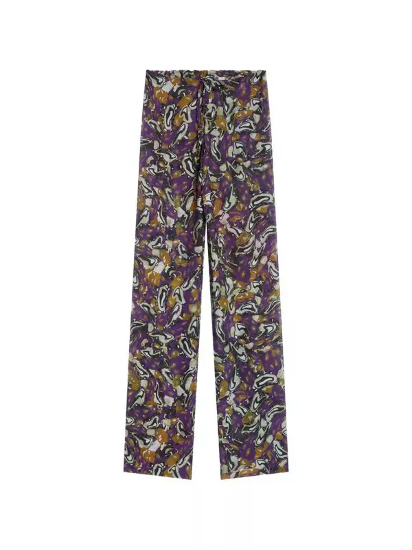 Dries Van Noten Elasticated Viscose Pants