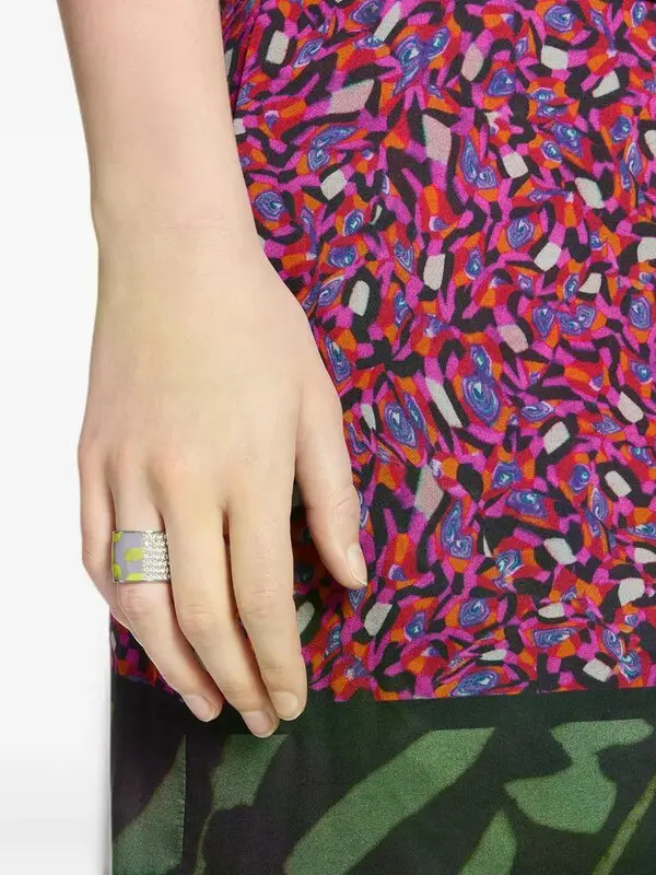 Dries Van Noten Handmade Painted Ring