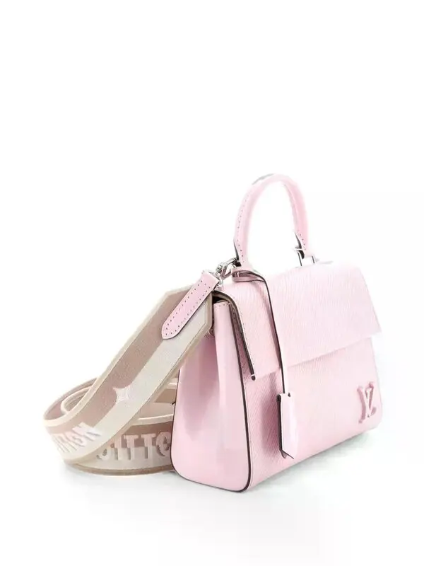 LOUIS VUITTON Cluny Top Handle Bag Epi Leather Mini Satchel