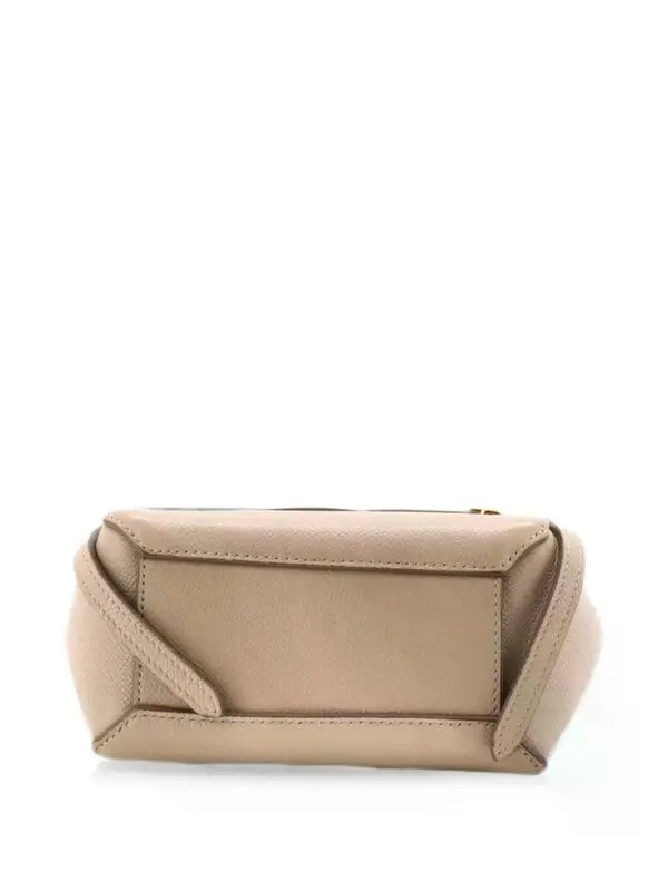 Celine Belt Bag Textured Leather Pico Shoulder Bag
