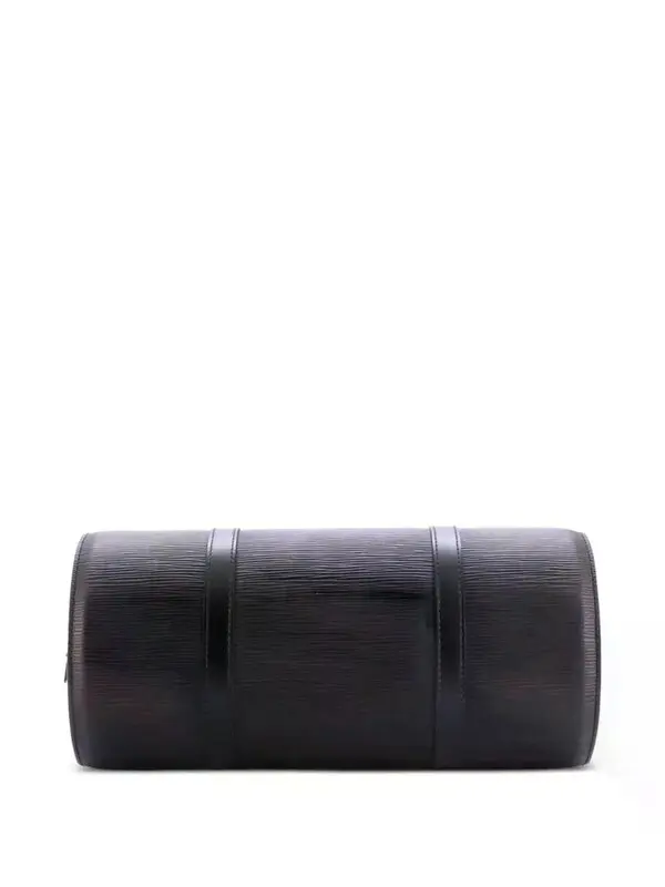 LOUIS VUITTON Soufflot Epi Leather Handbag - Black