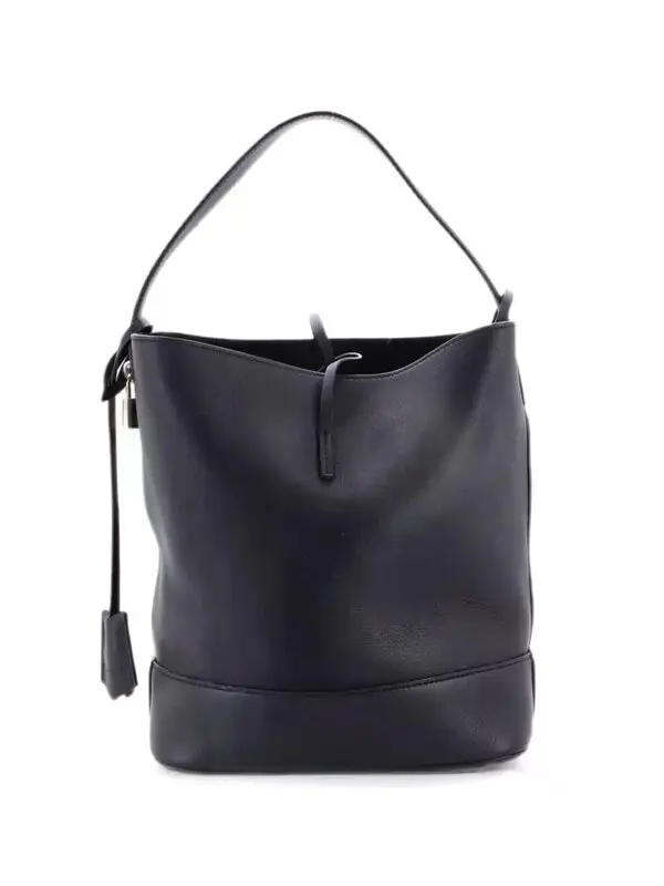 LOUIS VUITTON Nn14 Cuir Nuance Leather Gm Bucket Bag - Black