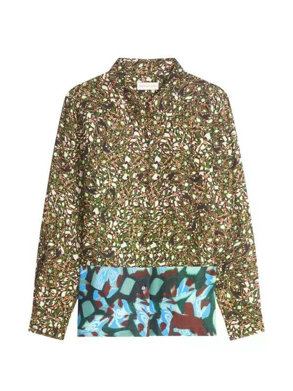 Dries Van Noten Loose Viscose Shirt