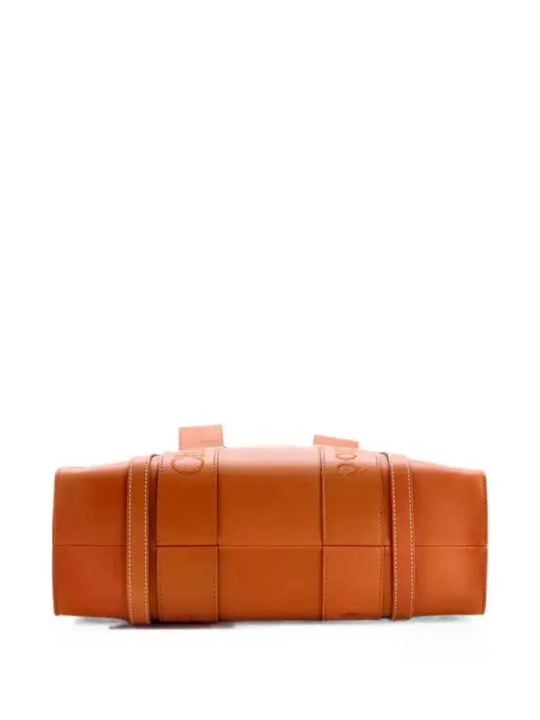 Chloé Woody Leather Medium Tote Bag