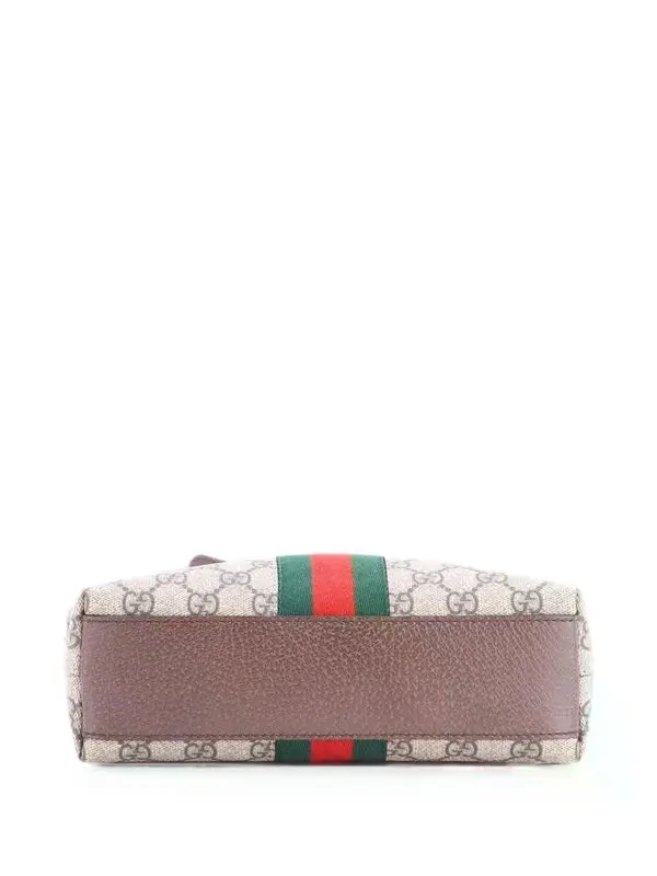 Gucci Ophidia Dome Gg Coated Canvas Small Shoulder Bag