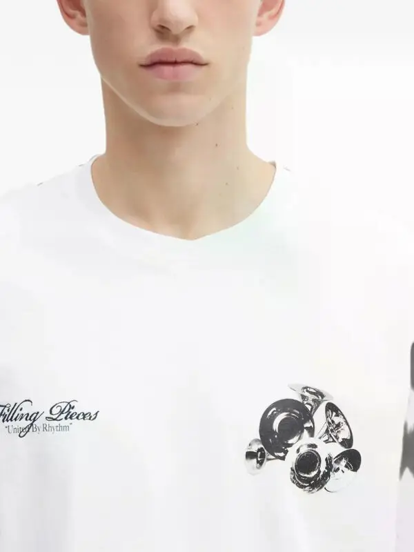 Filling Pieces Printed T-shirt