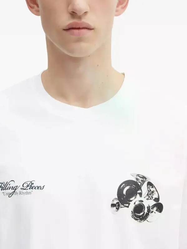Filling Pieces Printed T-shirt