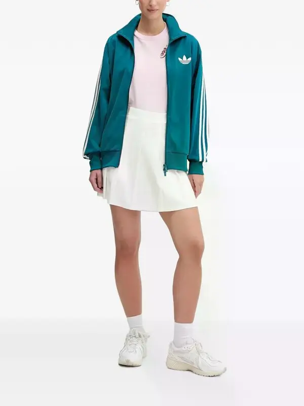 Adidas Zip-up Stripe Sweatshirt