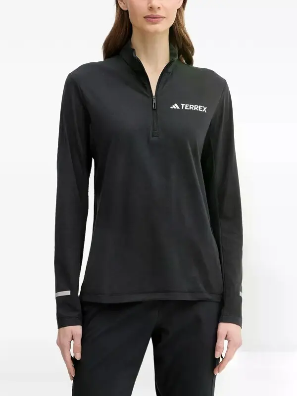 Adidas Half-zip Long-sleeve T-shirt