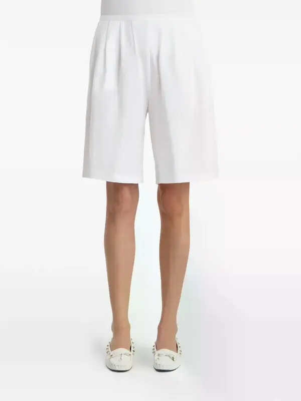 Khaite Poppy Cotton Shorts
