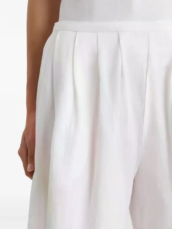 Khaite Poppy Cotton Shorts