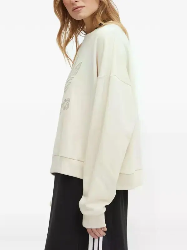 Adidas Logo-detail Sweatshirt