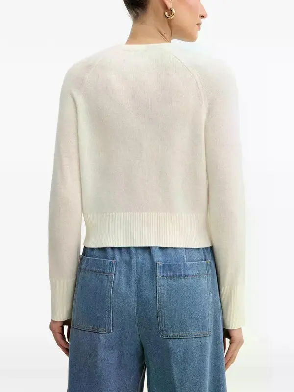 FORTE_FORTE Round-neck Cardigan