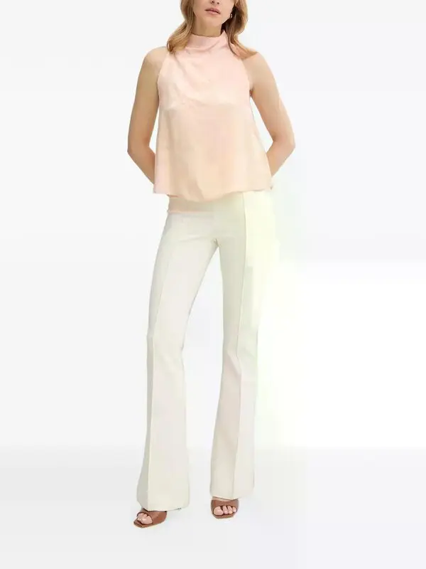 FORTE_FORTE Floral Mock-neck Top