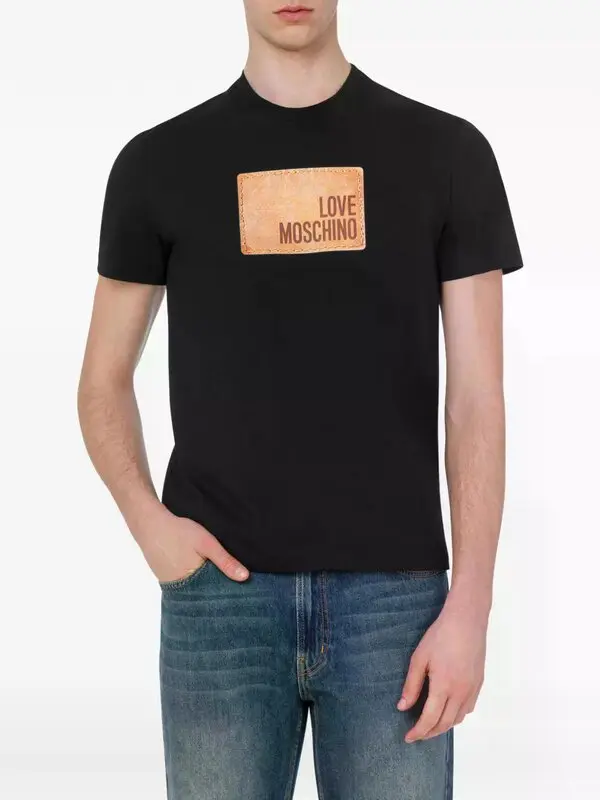 Moschino Printed Cotton Jersey T-shirt