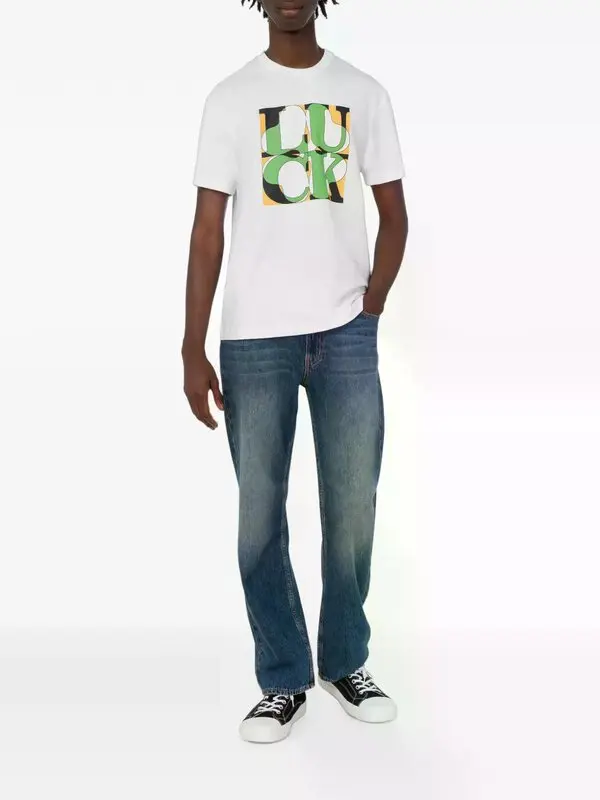 Moschino Printed Cotton Jersey T-shirt
