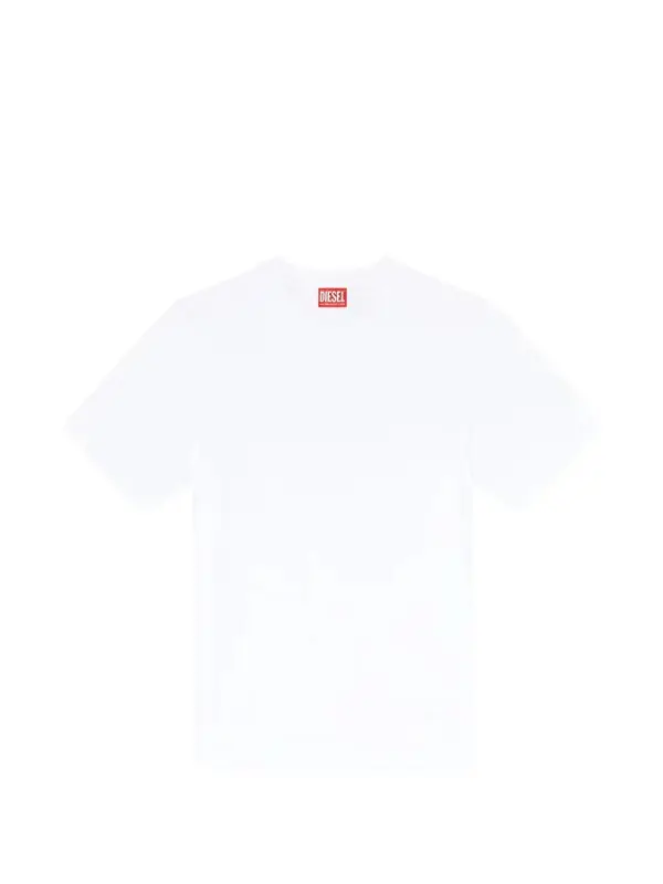 DIESEL® Cotton-interlock T-shirt With Logo Embroidery