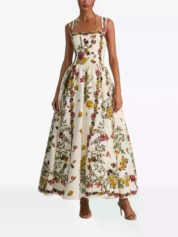 Alice + Olivia Vera Midi Dress