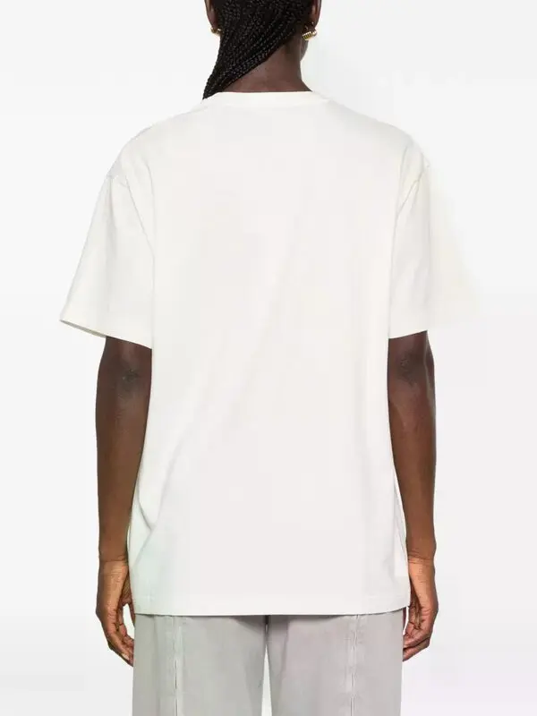 Gucci Logo-embroidered Cotton T-shirt