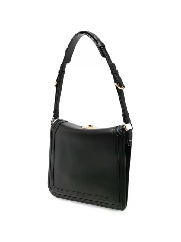 LANVIN Compagnon Leather Shoulder Bag