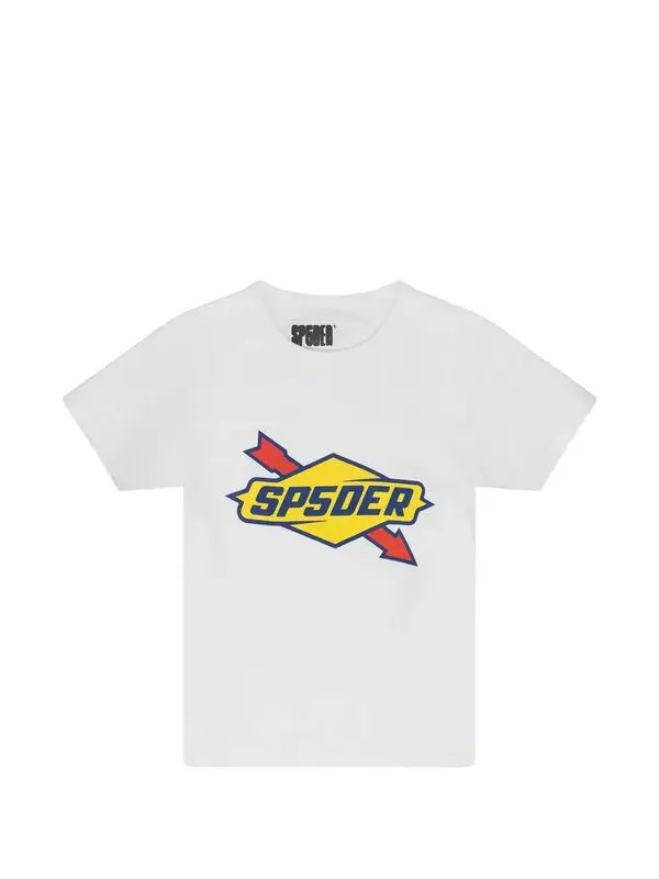 SP5DER Gas Logo-print T-shirt