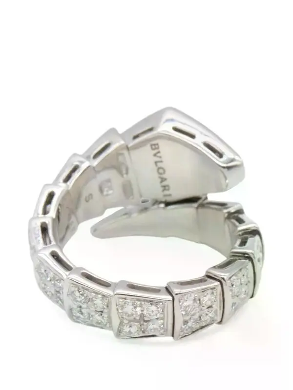 BVLGARI 2010s Serpenti Diamond Ring